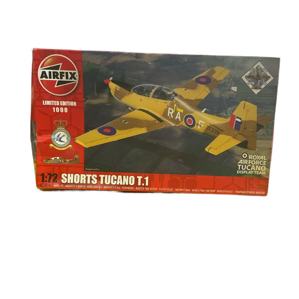 New Airfix 1:72 Shorts Tucano T.1 Limited Edition Model Kit - New - Own4Less